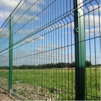 China 3D Galvanized V Mesh Security Fencing PVC Coated 50 X 200mm for sale
