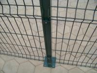 China Outdoor Decorative 3D Weld Wire V Mesh Security Fencing  Corrosion Protection for sale