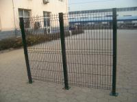China Galvanized Steel 3d V Bending Curved Welded Wire Fence PVC Coated for sale