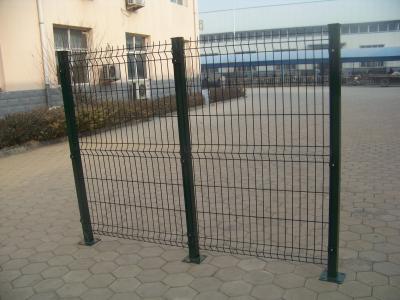 China Galvanized Steel 3d V Bending Curved Welded Wire Fence PVC Coated for sale