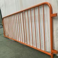 China Practical Tube Feet Metal Crowd Control Barriers For Security for sale