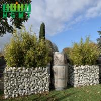 China 4mm 4mx1mx1m Welded Gabion Baskets / Box Pvc Coated for sale
