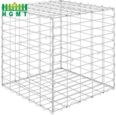China Galvanized Steel 1mx0.5mx0.5m Gabion Wire Mesh Basket For Retaining Walls for sale