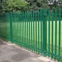 China Powder Coated Galvanized Welded Wire Mesh Fence Security Palisade 1800mm High for sale