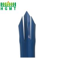 China Steel 3.6m High W Section Palisade Fence Powder Coated Pvc Coating for sale