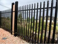 China Stainless Steel W Section Palisade Fencing Hot Dipped Galvanized European for sale