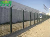 China Powder Coated Clearview 358 Mesh Fence 8 Gauge for sale
