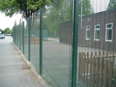 China Easily Assembled High Security Prison Fencing Powder Coated Clear View for sale