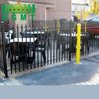 China Stainless Tubular Steel Trellis Fence Pipe Fencing Boundary Wall Panel Residential Security Palisade Fence for sale