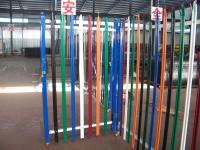 China 1200mm Tall Steel Security Fencing Galvanised D Pale for sale