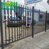 China 3030mm Height Metal Tubular Fencing Residential Galvanized Security Panel for sale