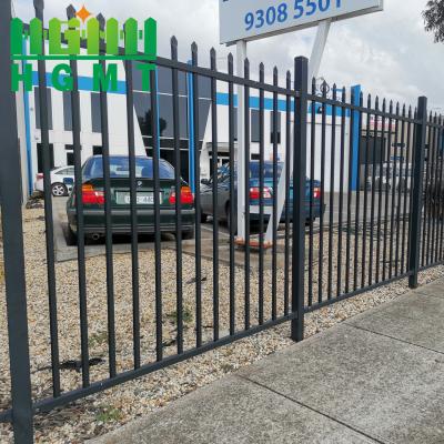 China 3030mm Height Metal Tubular Fencing Residential Galvanized Security Panel for sale