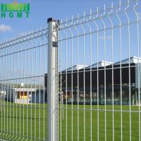 China Industrial High security Decorative Powder-coated Iron Rust-proof Welded mesh 3D Fencing for sale
