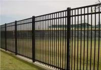 China Elegant Exquisite Tubular Steel Fence Guardrail Custom Design Residential Garden Guardrail for sale