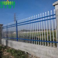 China Factory Supply New Design Yard Decorative Pool Black PVC Coated Steel Tubular Fence for sale