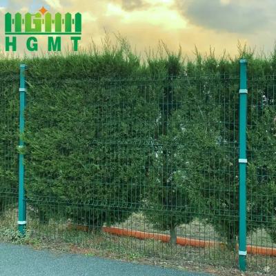 China Cheap Price Professional Residential Privacy PVC Coated Curved Steel Design Security 3D Wire Mesh Fence for sale