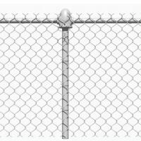 China Customized Hexagonal Diamond Pvc Coated Cyclone Iron Wire Mesh Metal Netting Panel Galvanized Industry Chain Link Fence for sale