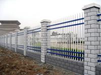 China Clean Easy‑Wipe Tubular Steel Fence For Dusty Environment for sale