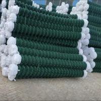 China Hot Dipped Galvanized Cyclone Wire Mesh Fencing 8 Ft Roll Pvc For Philippines for sale
