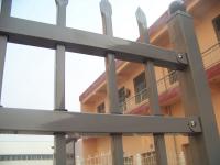 China Clean Easy‑Wipe Tubular Steel Fence For Dusty Environment for sale