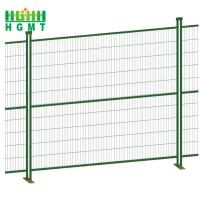 China Heavy Duty Galvanized Welded Wire Outdoor Metal 6x10 Canada Temporary Fence Panel For Construction Site for sale