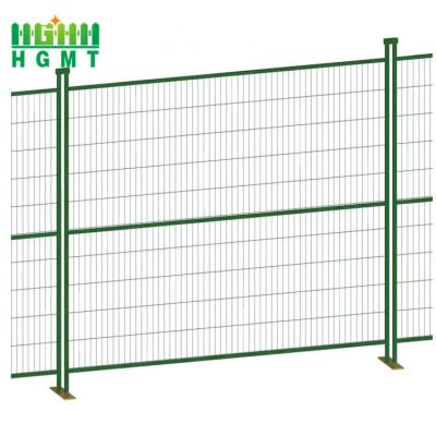 China Heavy Duty Galvanized Welded Wire Outdoor Metal 6x10 Canada Temporary Fence Panel For Construction Site for sale