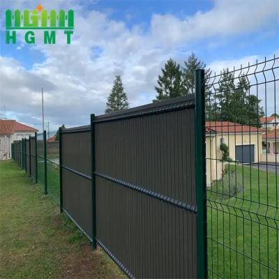 China Sport Field Rust proof Decorative PVC coated Metal Welded Wire Mesh 3D Fences For Sale for sale