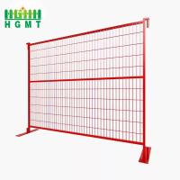 China Heat Treated Canada Construction Portable Temporary Fence Welded Wire Mesh Panel for sale