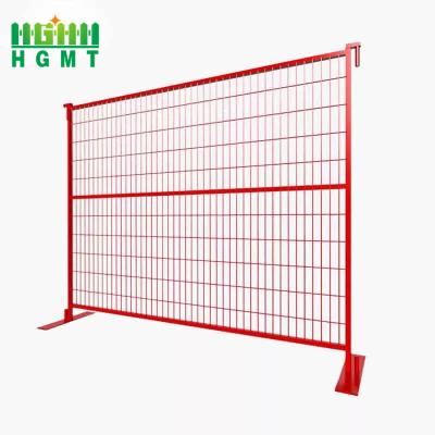 China Heat Treated Canada Construction Portable Temporary Fence Welded Wire Mesh Panel for sale