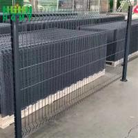 China Factory Production Hot Selling Clear View 3d Curved Wire Mesh Fence for sale