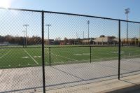 China Cheap Farming Used Heavy Duty Galvanized Cyclone Wire Diamond Shape Mesh Chain Link Fence With PVC Coated for sale