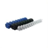 China Galvanized PVC Coated Metal Chain Link Fence Wholesale Black For Sale for sale
