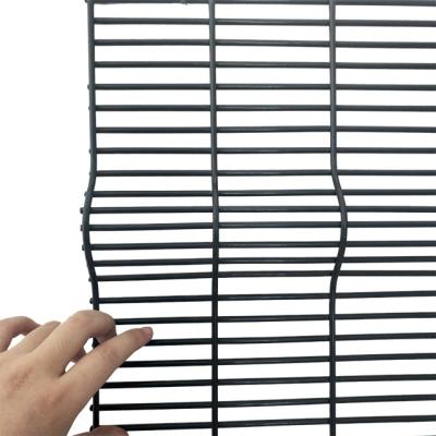China Powder Coated Security Iron 358 Anti Climb Fence for sale