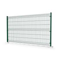China Curvy Perimeter Metal 3D Curved Welded Garden Wire Mesh Fence for sale