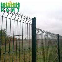 China Garden Security Perimeter Bending 3d Curved Wire Mesh Fence Easy Installation for sale