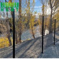 China Factory Galvanized Powder Coated 3D Curved Wire Mesh Fence Panel for Garden Fence for sale