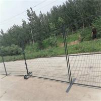 China Canada Market 6 X 10 Ft Construction Site Movable Galvanized Temporary Fence Panels for sale