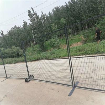 China Canada Market 6 X 10 Ft Construction Site Movable Galvanized Temporary Fence Panels for sale