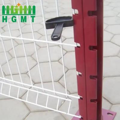 China High Security Commercial Decorative PVC Coated Rust Proof Airport Iron Wire 3D Fencing for sale