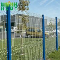 China Security-Compliant V Mesh Fence For Factory Workshop Separation for sale