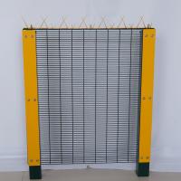 China Easily Installed Stable Durable Anti Climbing Powder Coated Welded Wire Mesh 358 Fence Panels for sale