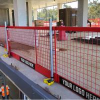 China Wide-Base Edge Protection Barrier Increased Stability Prevents Toppling in Wind for sale