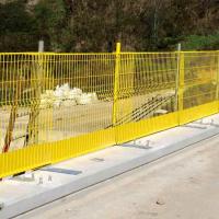 China High-Visibility 1.5m Length Edge Protection Barrier Polyester Powder Coating for sale