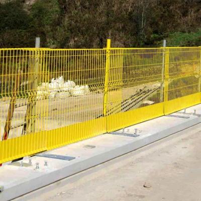 China High-Visibility 1.5m Length Edge Protection Barrier Polyester Powder Coating for sale