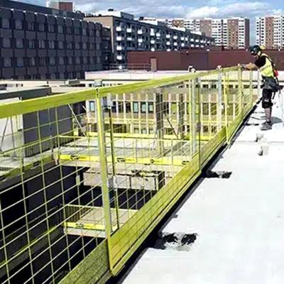 China Construction Site Edge Protection Fence Panel Powder Coated for sale
