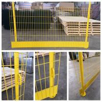 China 5ft Bridge Construction Edge Protection Barrier PVC Coated for sale