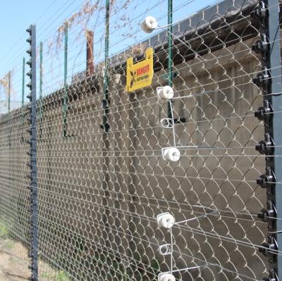 China Eco Friendly Rectangle Electric Security Fence Residential Corrosion Proof for sale