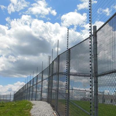 China Highway Anti Climb Electric Security Fence Corrosion Resistant for sale