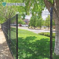 China Outdoor Home Decorative 3D Curved Garden Fence Welded Wire Mesh Security Metal Frame Farm Sports Chemical Pressure Treated Wood for sale