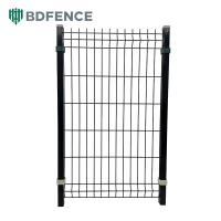 China High Quality PVC Coated Outdoor 3D Wire Mesh Fence Easy Installation Galvanized Welded Wire Mesh Fence Panel for Perimeter Fence for sale